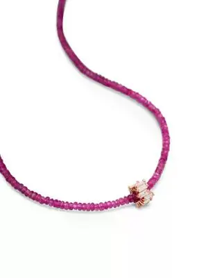 SUZANNE KALAN Infinite Spinel And Diamond Necklace
