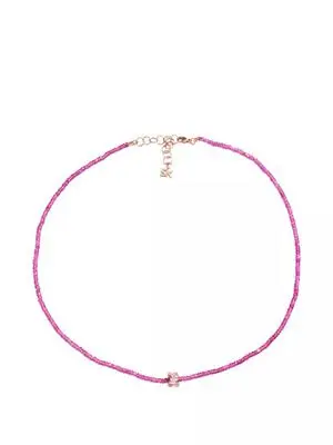 SUZANNE KALAN Infinite Spinel And Diamond Necklace - Pink