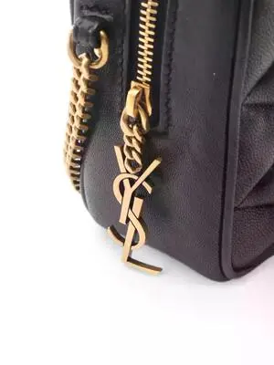 Saint Laurent Quilted Chain-link Mini Bag