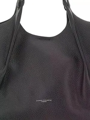 GIANNI CHIARINI Grained Leather Tote Bag