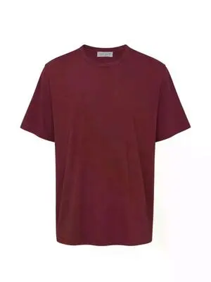 Yohji Yamamoto Round-neck Short-sleeve T-shirt - Red