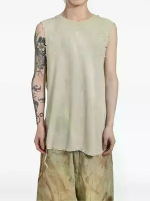 JUN/NAKAYAMA Distressed Thermal T-shirt