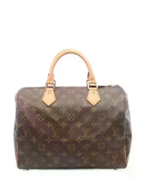 LOUIS VUITTON Monogram Canvas Speedy Tote Bag