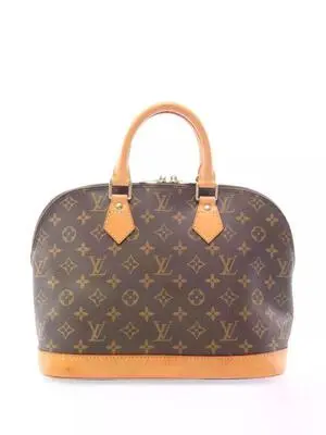 LOUIS VUITTON Alma Monogram Canvas Tote Bag