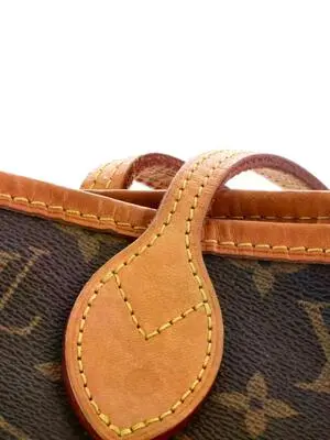 LOUIS VUITTON Neverfull Nm Monogram Canvas Mm Tote Bag - Brown