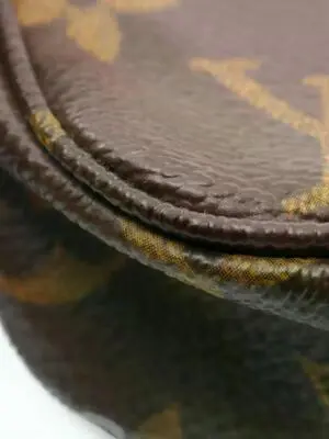 LOUIS VUITTON Monogram Canvas Pochette Accessoires Tote Bag - Brown