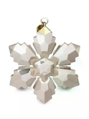 SWAROVSKI X Gergely Szoeke Annual Edition Snowflake Ornament - Brown