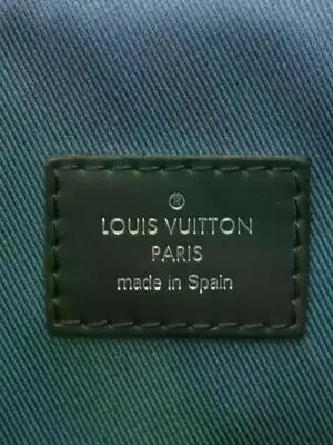 LOUIS VUITTON 2017 Damier Graphite District Mm Crossbody Bag