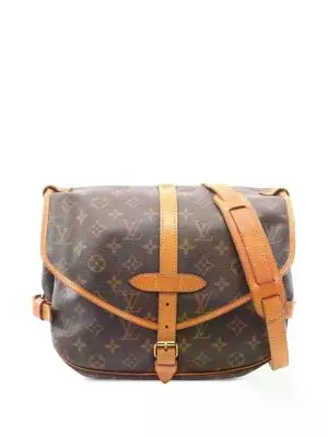 LOUIS VUITTON Monogram Saumur Crossbody Bag