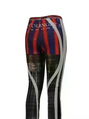 Ottolinger Racing Plaid Mesh Trousers
