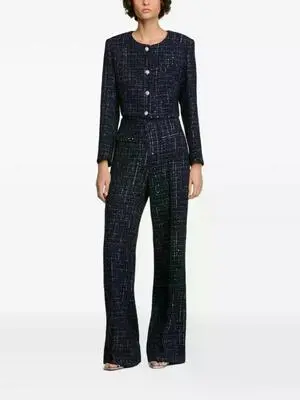 Sandro Sequin-embellished Tweed Trousers