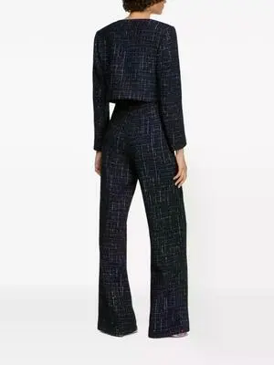 Sandro Sequin-embellished Tweed Trousers