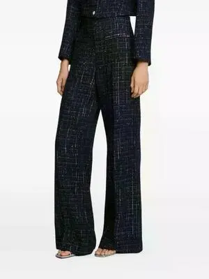 Sandro Sequin-embellished Tweed Trousers