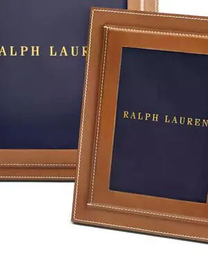 Ralph Lauren Brennan Leather Picture Frame - Brown