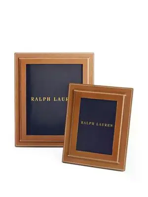 Ralph Lauren Brennan Leather Picture Frame - Brown