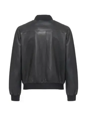 THE JACK LEATHERS Derek Zip-up Leather Jacket
