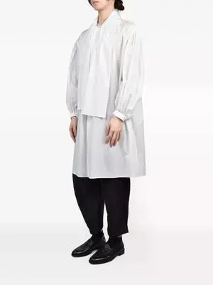 Yohji Yamamoto Fringe-detail Gathered Shirt