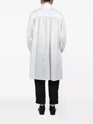 Yohji Yamamoto Fringe-detail Gathered Shirt