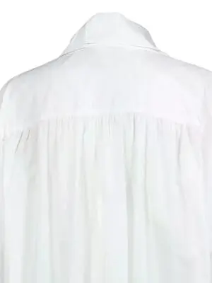 Yohji Yamamoto Fringe-detail Gathered Shirt