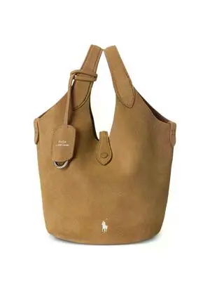 Polo Ralph Lauren Polo Play Suede Small Tote & Crossbody