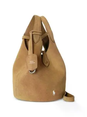 Polo Ralph Lauren Polo Play Suede Small Tote & Crossbody