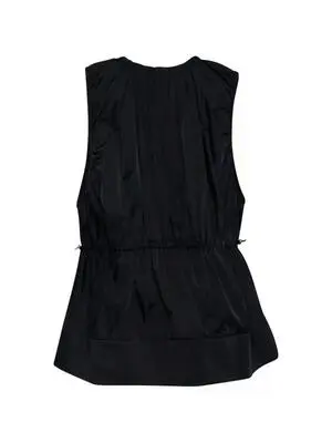 ENFOLD Gathered Sleeveless Top