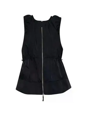 ENFOLD Gathered Sleeveless Top