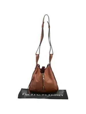 Loewe Hammock Leather Tote Bag