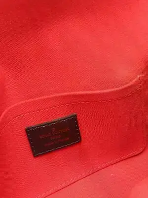 LOUIS VUITTON Favorite Damier Ebene Clutch Bag