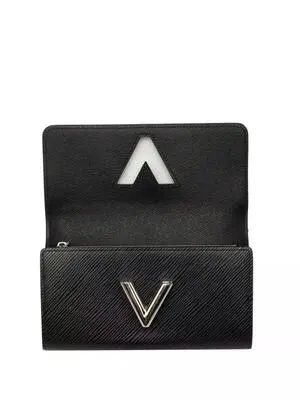 LOUIS VUITTON 2019 Epi Twist Wallet Long Wallets