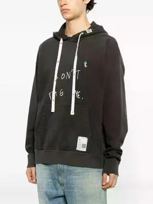 Mihara Yasuhiro Tape-measure Drawstring Hoodie