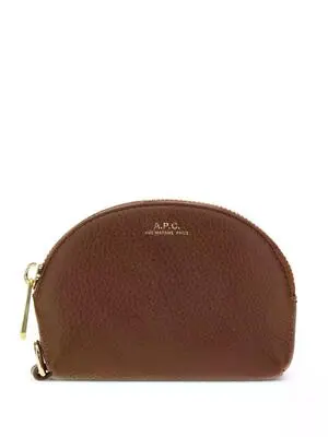 A.p.c. Neige Coin Purse - Brown