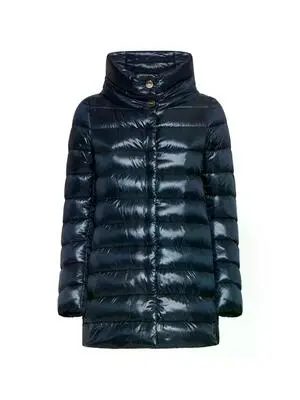Herno Amelia Quilted Coat - Blue