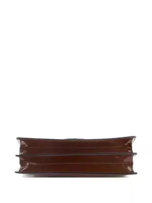 Celine Pocket Envelope Patent Medium Shoulder Bag