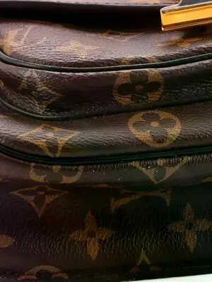 LOUIS VUITTON Passy Handbag Monogram Canvas Crossbody Bag