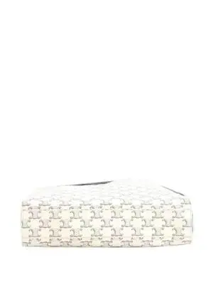 Celine Vertical Cabas Triomphe Coated Canvas Medium Tote Bag