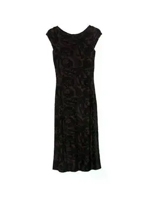 Etro Paisley-patterned Devoré Midi Dress
