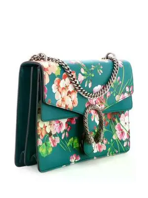 Gucci Dionysus Blooms Print Leather Shoulder Bag