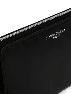 GIANNI CHIARINI Logo-print Leather Wallet