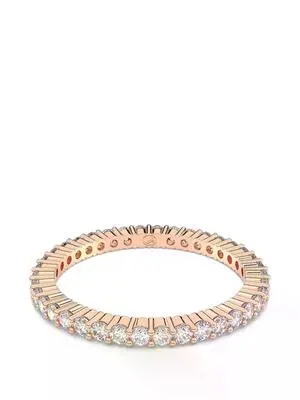 SWAROVSKI Matrix Vittore Crystal-embellished Eternity Ring - Pink