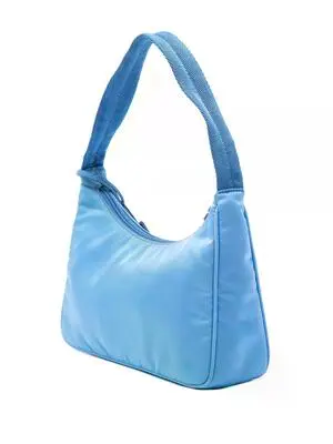 Prada Mini Tessuto Re-edition 2000 Shoulder Bag - Blue