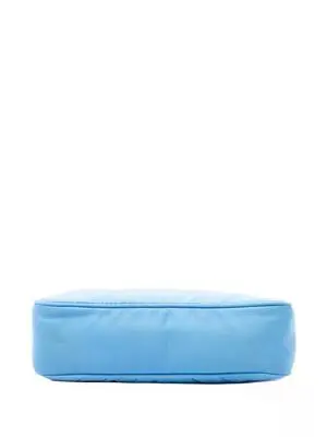 Prada Mini Tessuto Re-edition 2000 Shoulder Bag - Blue