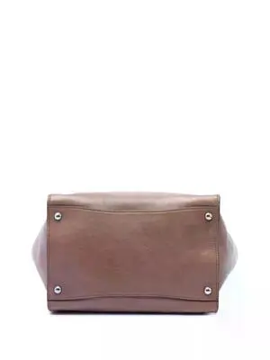 Prada Glace Calf Twin Pocket Double Handle Satchel