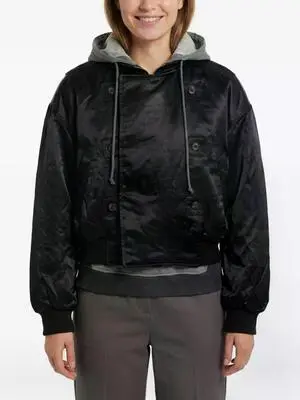 We11Done Double-breasted Hooded Jacket