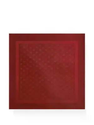 Dolce & Gabbana 135x135 Silk Stole With Logo Jacquard