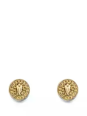Dolce & Gabbana Dg Logo Clip Earrings - Gold