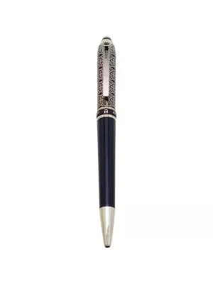 AIGNER Engraved-detail Ballpoint Pen - Blue