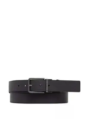 Armani Exchange Reversible Logo-embossed Belt