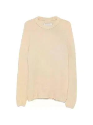 ORIGINAL VINTAGE Hope Crew-neck Knitted Sweater - Neutrals
