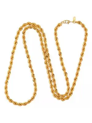 MONET 1980 Chain Necklace - Gold